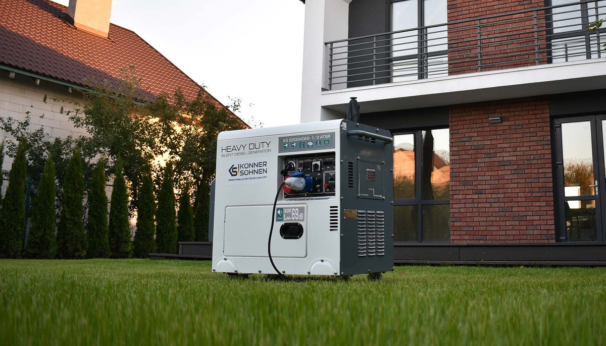 Generator for House: Power, Phases & Start Type | Könner & Söhnen Blog ...